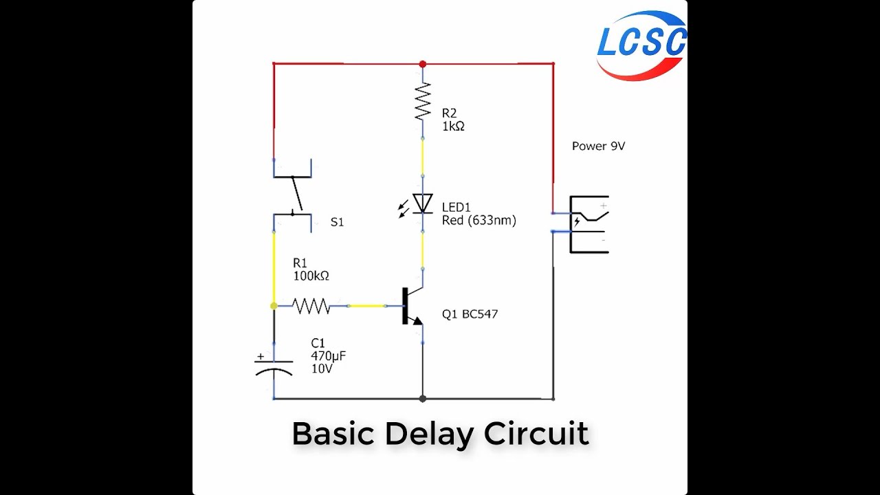 Basic Delay Circuit Youtube