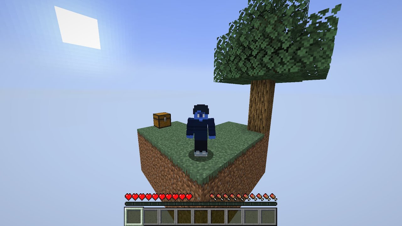 I Tried Speedrunning Skyblock Youtube