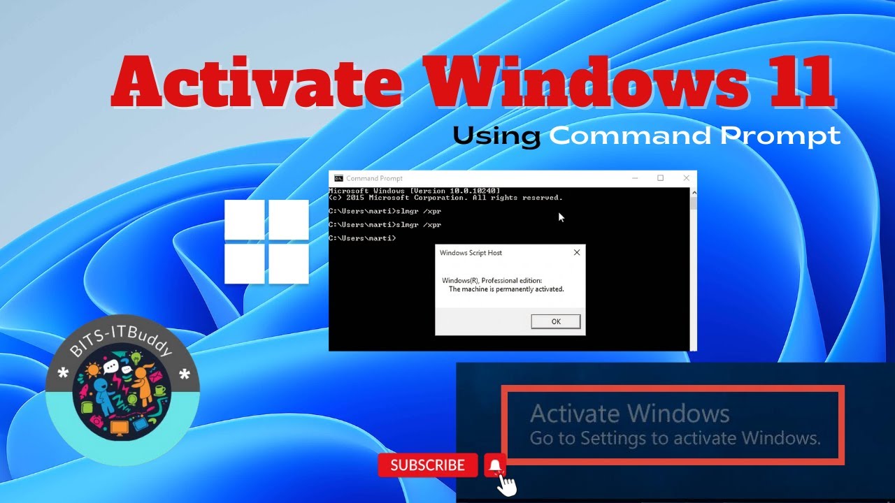 How To Activate Windows 11 With Command Prompt Free