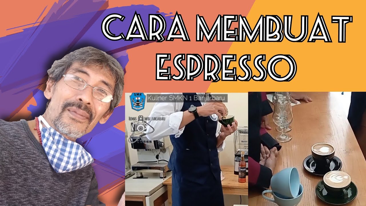 Cara Membuat Espresso Youtube