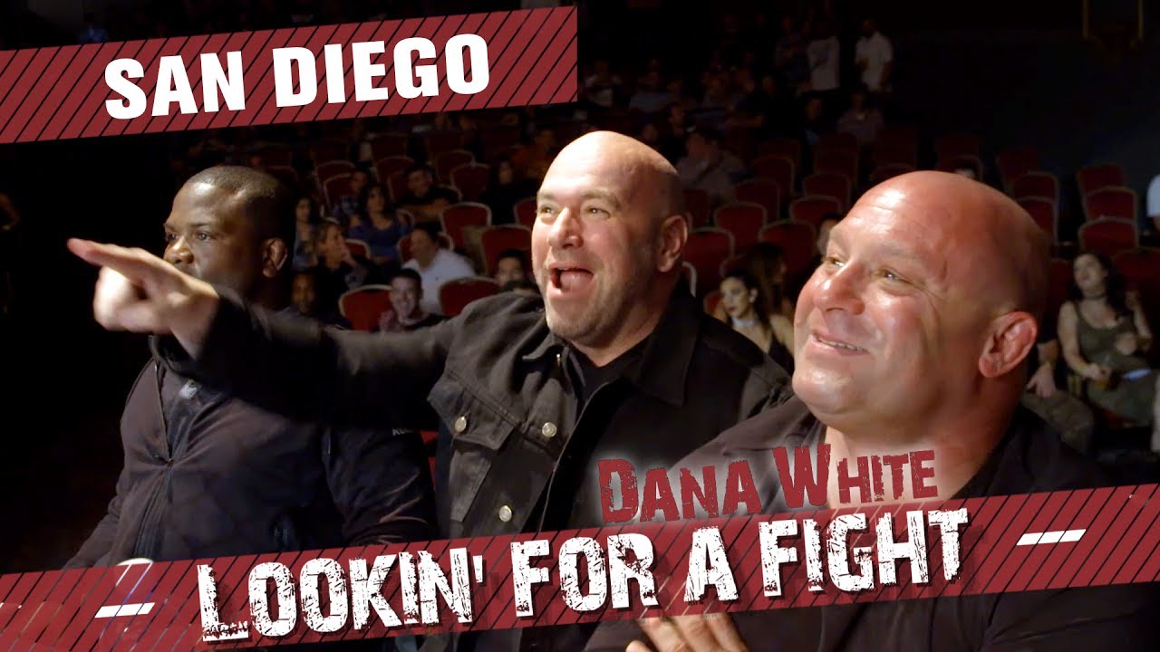Dana White Lookin For A Fight San Diego Youtube