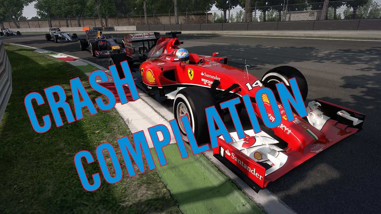 F1 2014 Crash Compilation Youtube