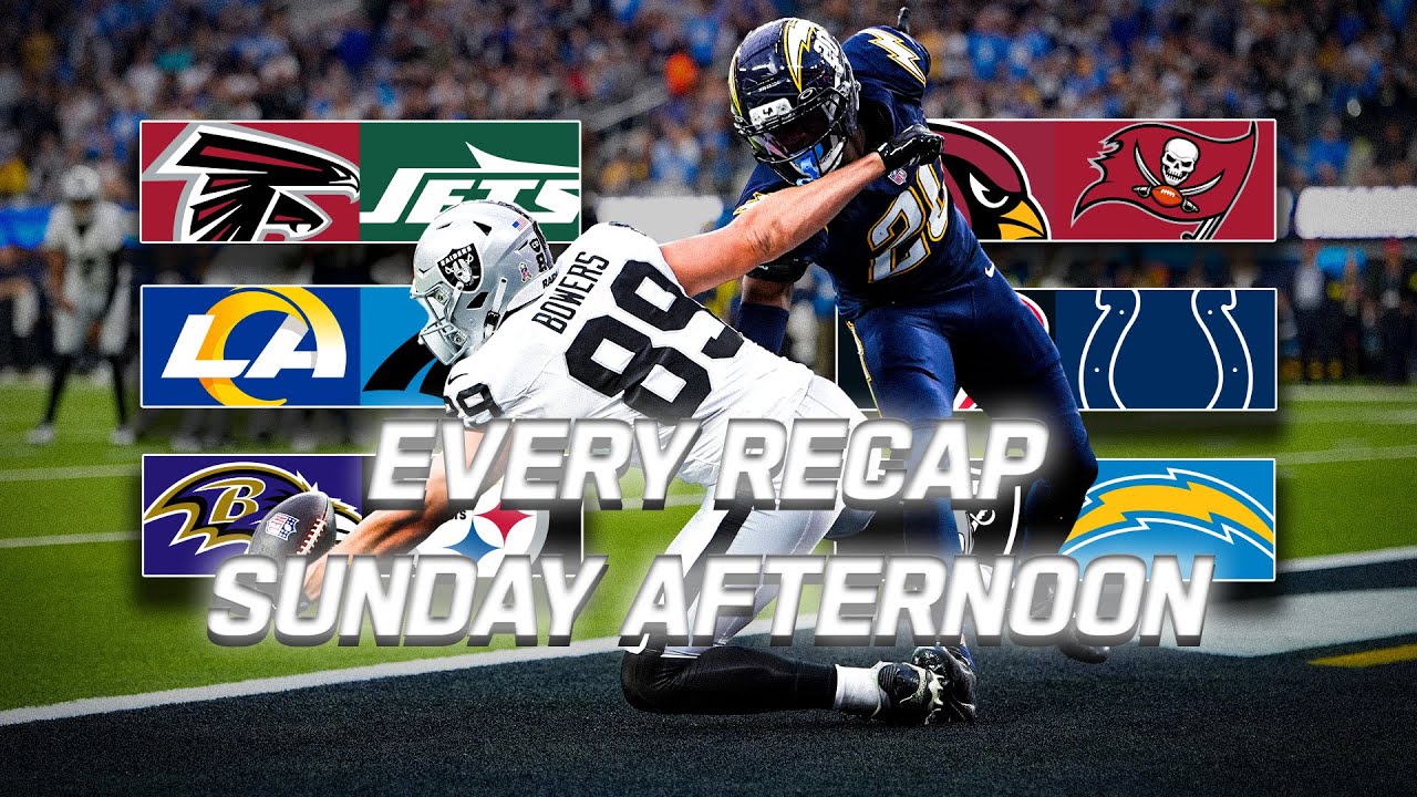 Every Recap From Sunday Afternoon 2025 Nfl Season Week 13 Youtube