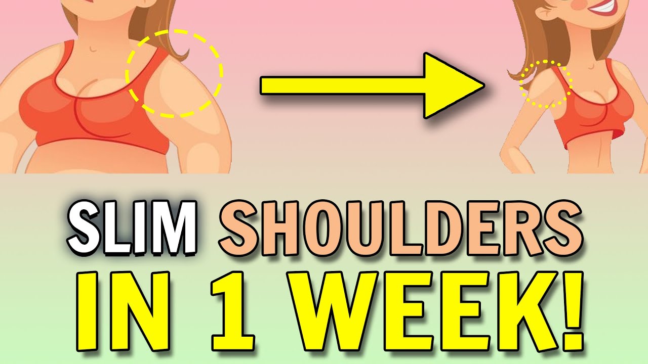 Slim Shoulder Size In 1 Week Challenge Shoulder Size Reduction Workout