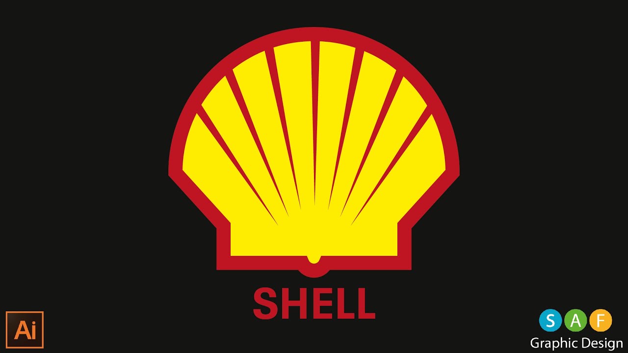 Shell Logo Design Tutorial In Adobe Illustrator 2021 Youtube