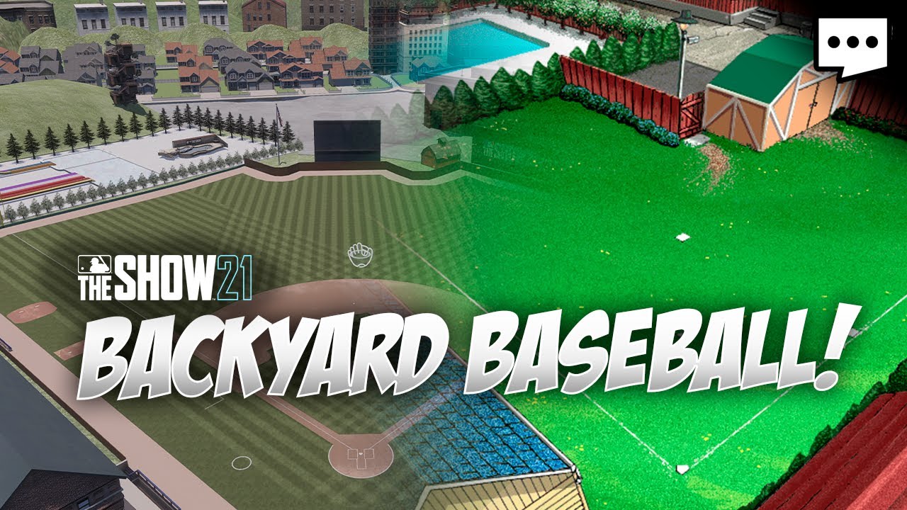 Amazing Backyard Baseball Field In Mlb The Show 21 Stadium Creator