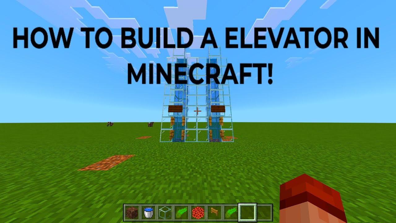 Elevator Tutorial Minecraft Youtube