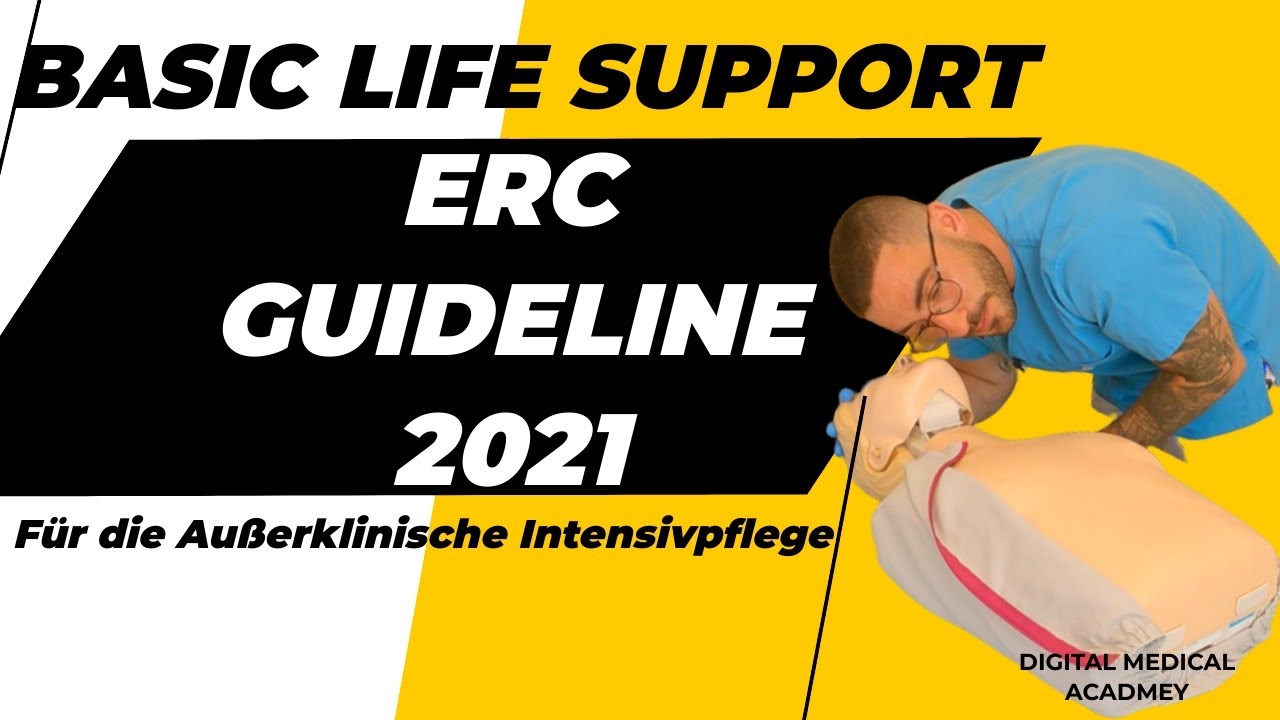 Reanimation Basic Life Support Erc Guideline 2021 Youtube