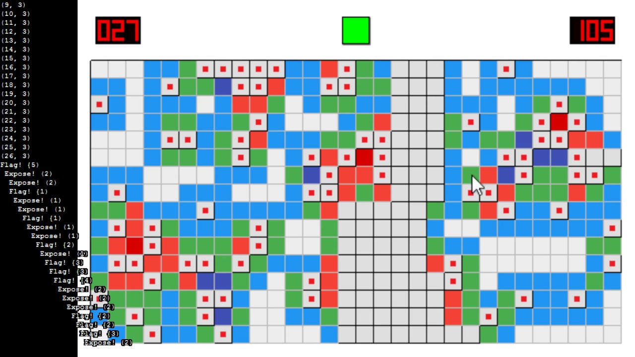 Minesweeper X Solver In Python Youtube