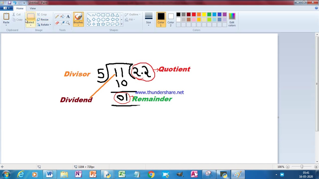 Python Operators Division Operators Youtube