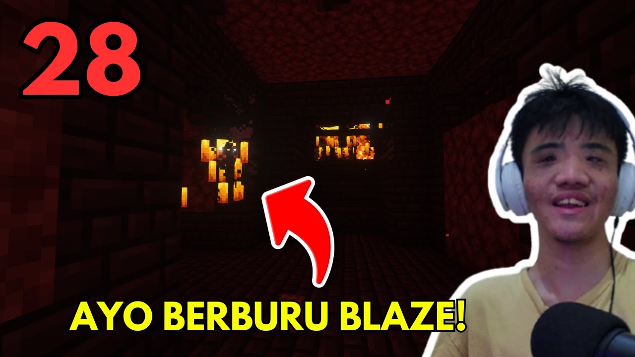 Ayo Mencari Nether Fortress Minecraft Survival Youtube