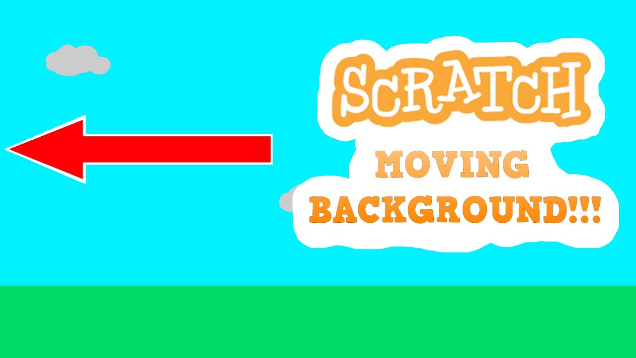 How To Make A Scrolling Background In Scratch Youtube