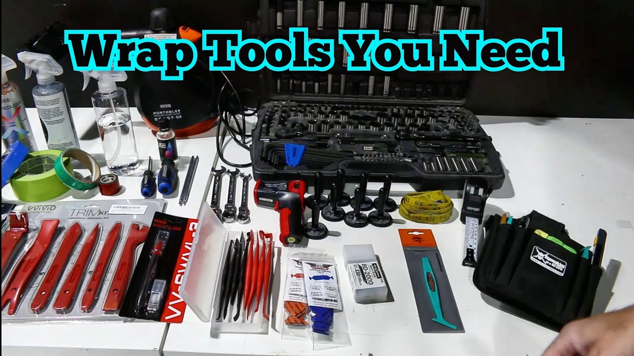 Vinyl Wrap Tools You Need What S In My Tool Pouch Youtube