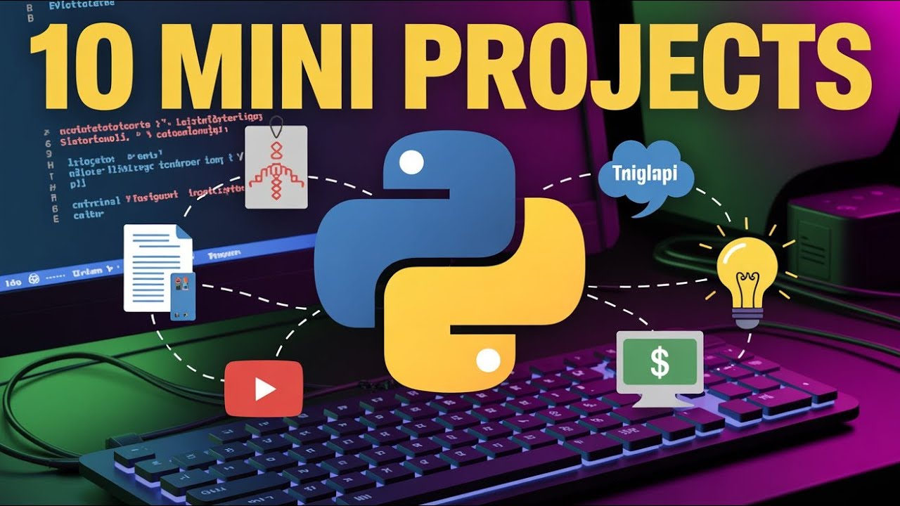 Top 10 Python Projects For Absolute Beginners рџ Start Coding Today