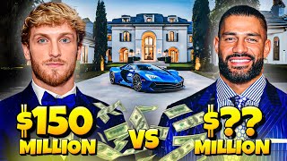 Logan Paul Vs Roman Reigns Wwe Lifestyle Battle All About Mp3 Music ...