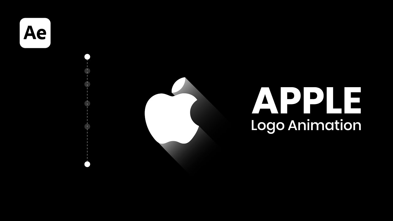 Smooth Apple Logo Animation In After Effects After Effects Tutorial