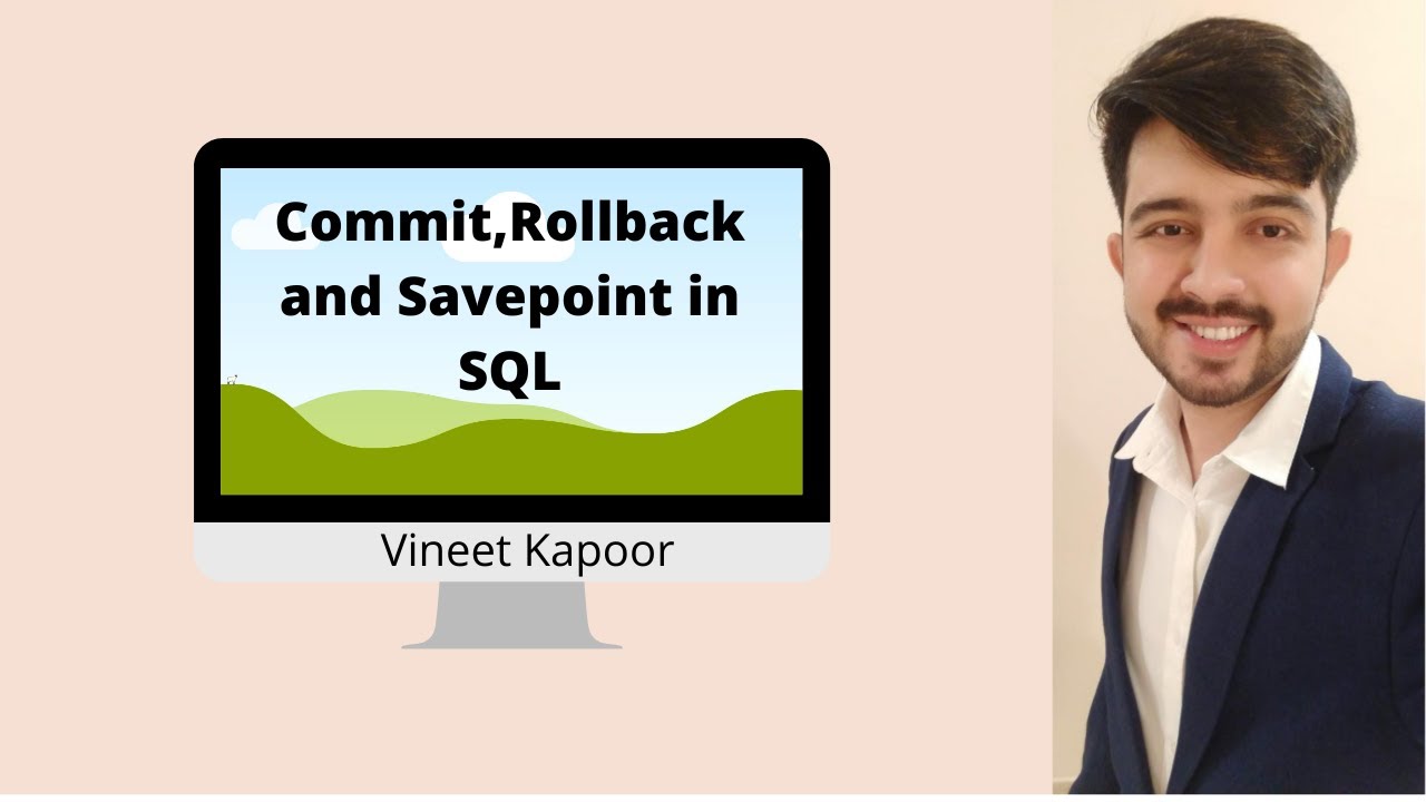 Practical 6 Commit Rollback Savepoint Sql Youtube