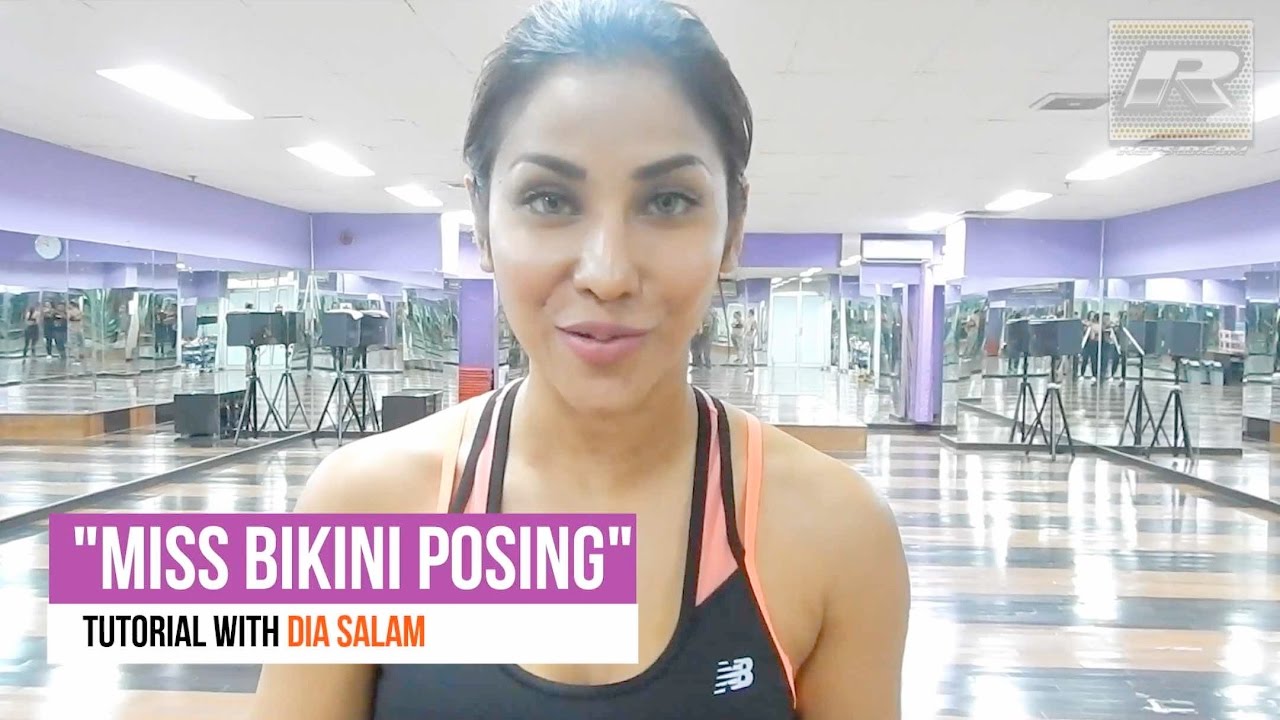 Reps Id Miss Bikini Posing Tutorial With Dia Salamon Youtube