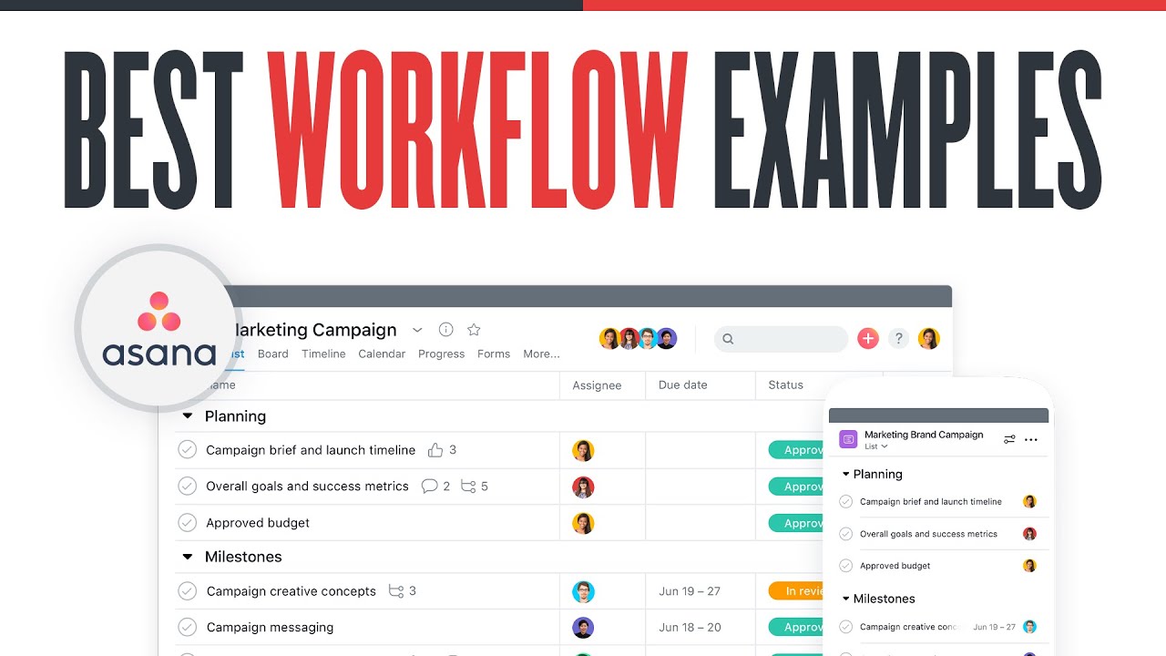 Best Asana Workflow Examples 2026 Tutorial For Beginners Youtube