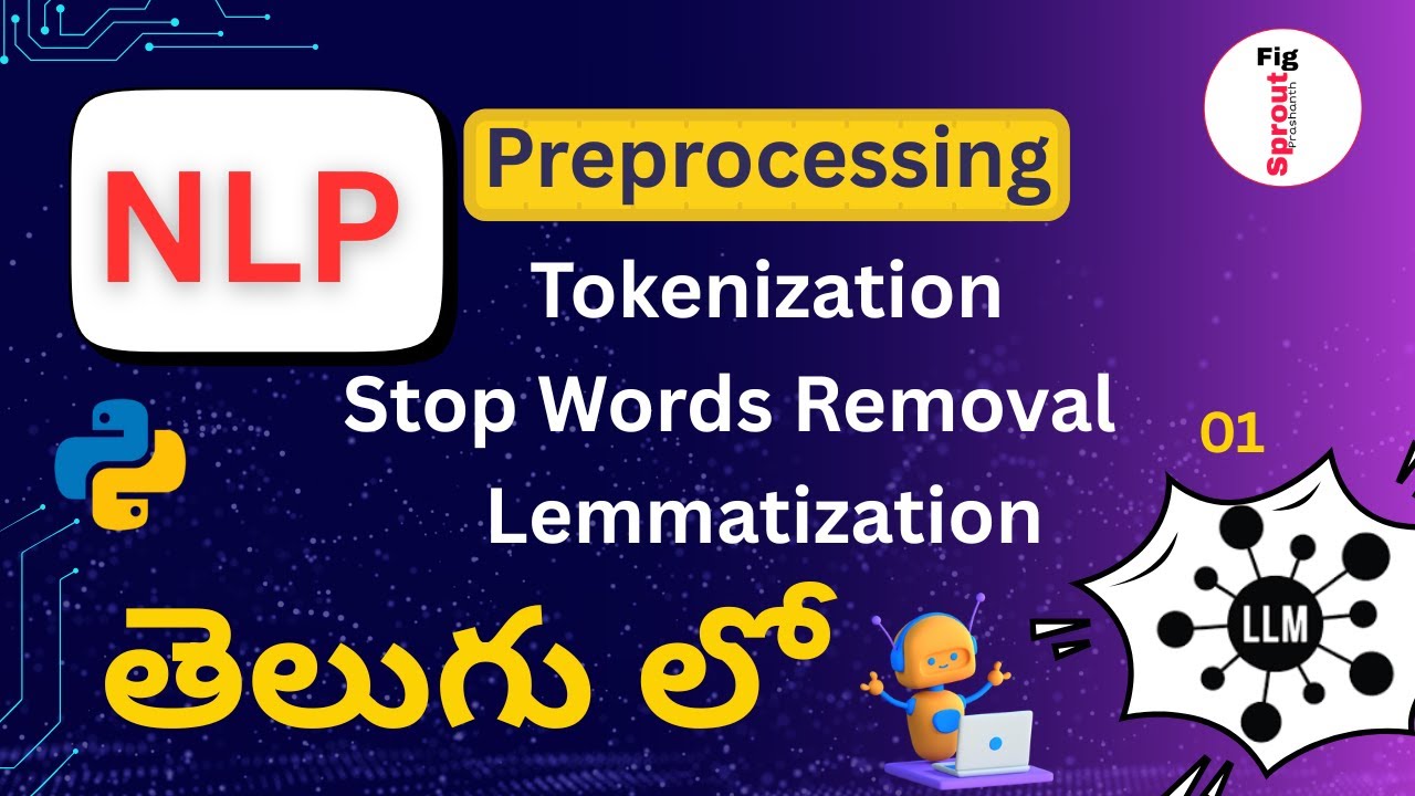 Nlp Preprocessing In Telugu Tokenization Stop Words Lemmatization