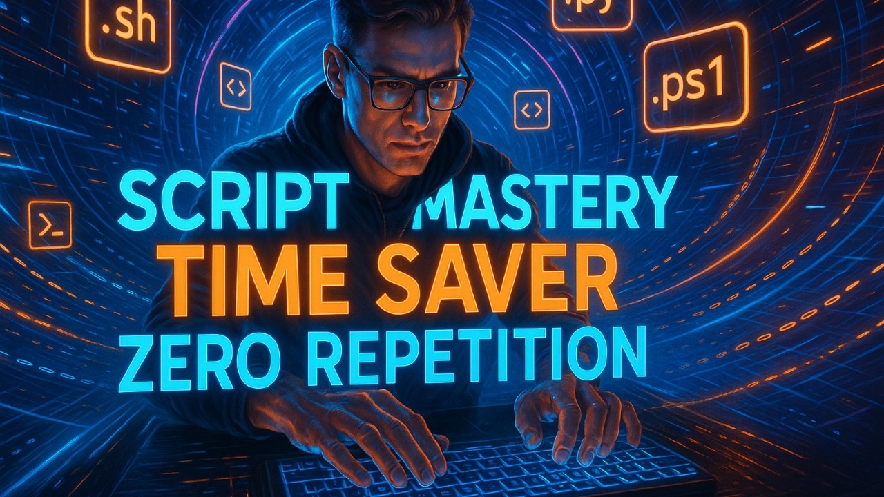 Scripting Basics How To Automate Repetitive Tasks Youtube