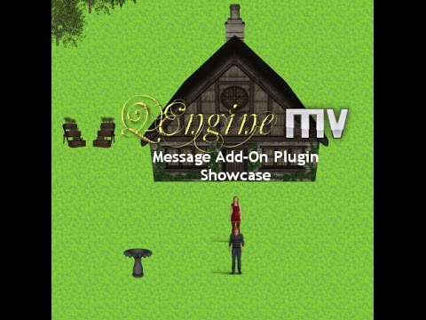 Rpg Maker Mv Plugins Qengine Showcase 1 Message Add On Youtube