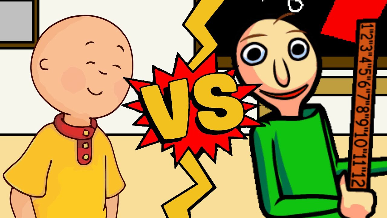 M U G E N Battles Caillou Vs Baldi Youtube
