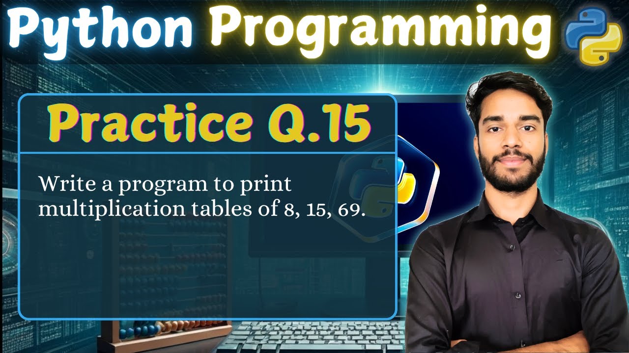 Python Practice Question 15 Complete Python Playlist Python