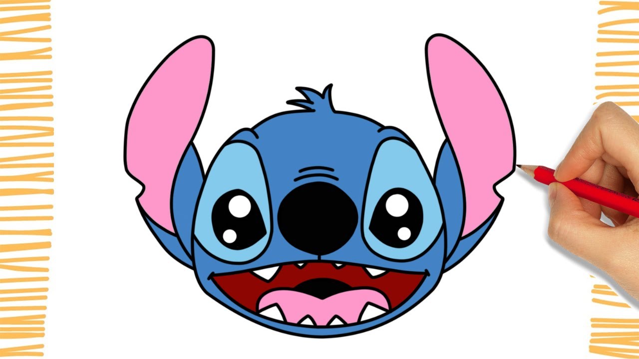 How To Draw A Simple Stitch At Lavon Sotelo Blog