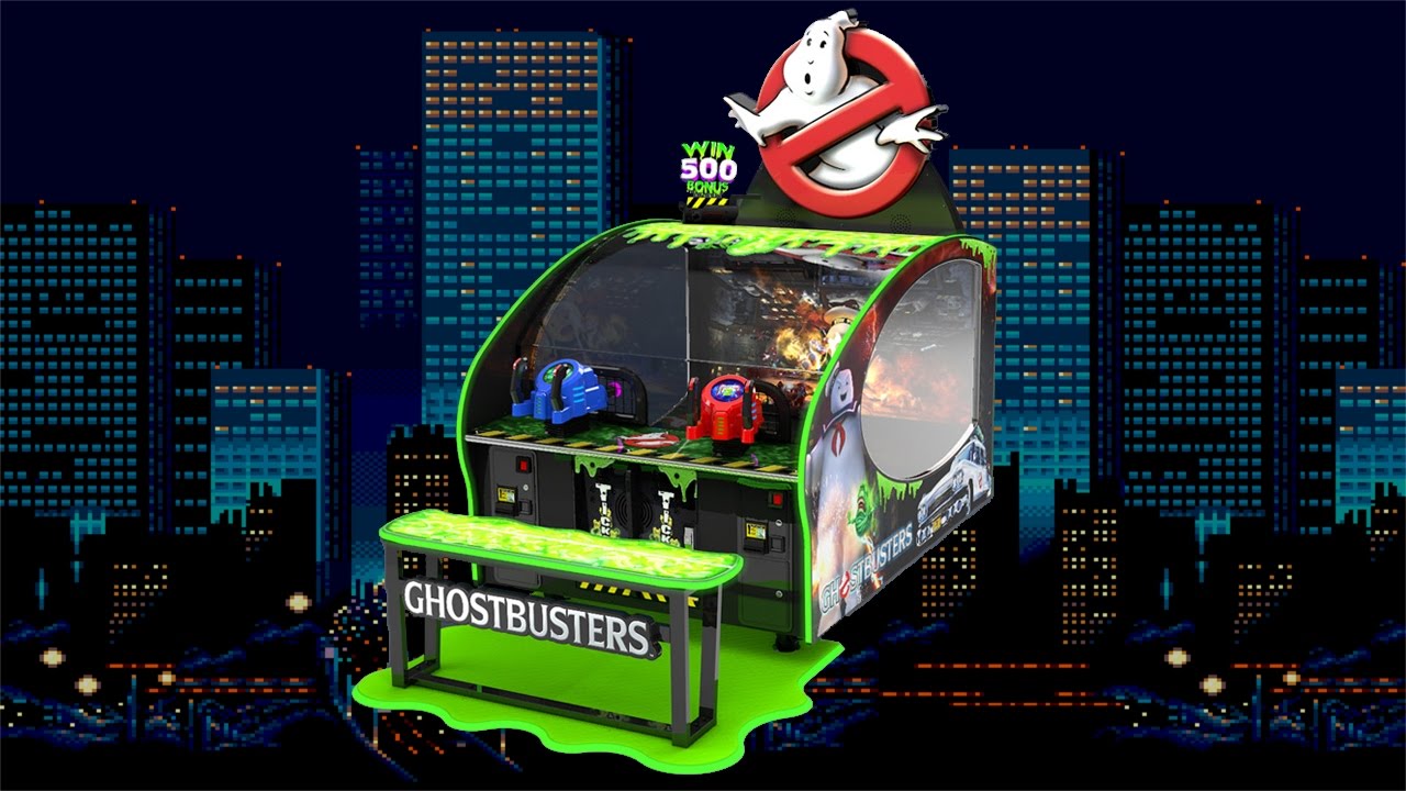 Ghostbusters Arcade Machine Gamestate Kerkrade Netherlands Youtube