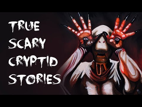 True Scary Cryptid Stories Speed Painting Video Video