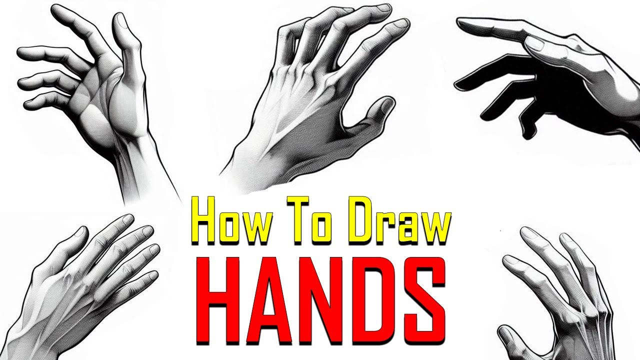 How To Draw Hands Part 2 Drawtokyo Youtube