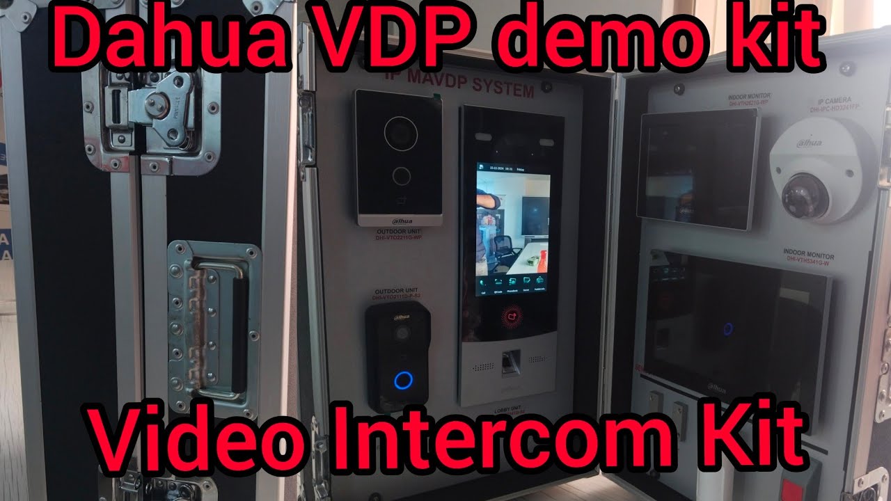 Dahua Video Intercom Demo Kit Vdp Kit Dahua Video Door Phone Demo