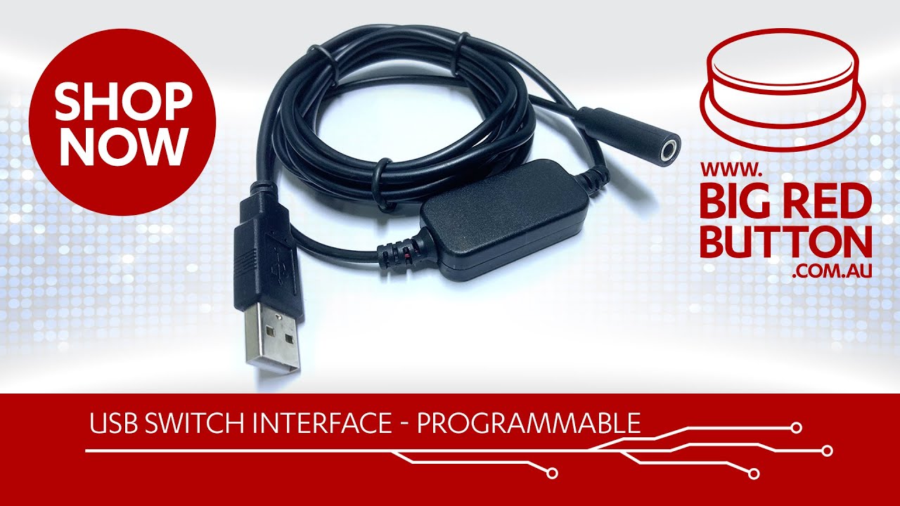 Big Red Button Product Spotlight Usb Switch Interface Youtube