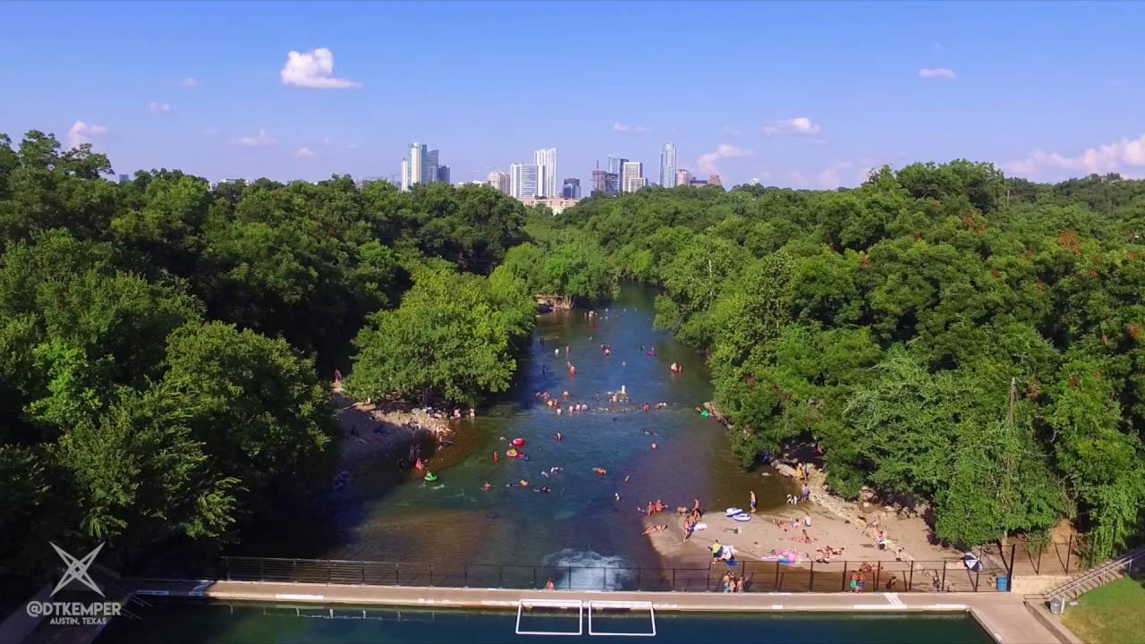 Barton Springs Pool Barton Creek Greenbelt Austin Texas Youtube
