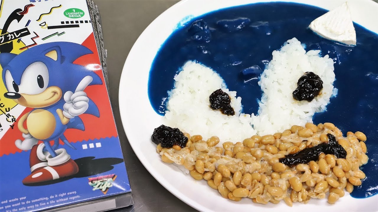 Sonic The Hedgehog Natto Blue Curry Youtube