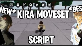 New Roblox Tsb Script Kira Moveset Custom Vfx Sfx Op Moveset With One