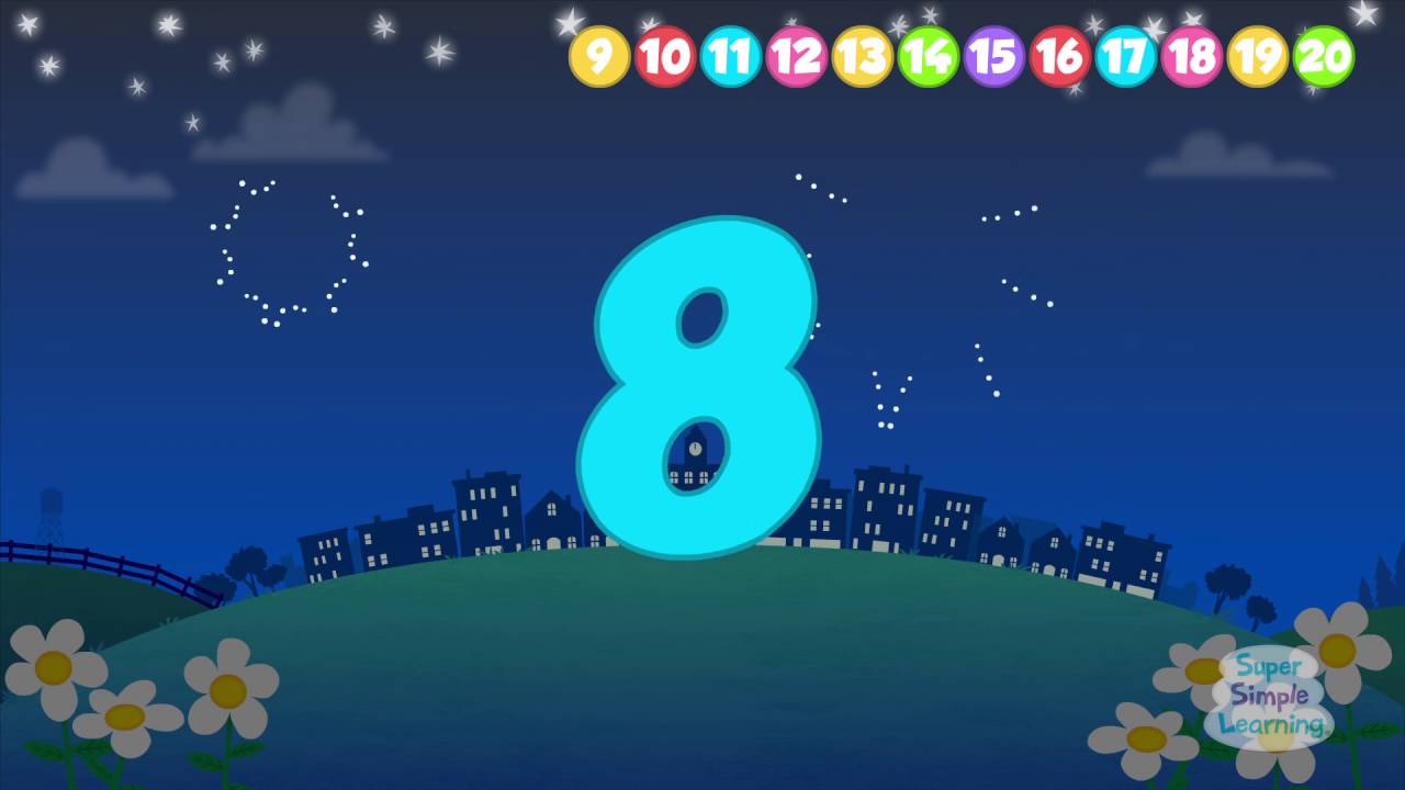 Count Down From 20 To 1 Super Simple Songs Youtube