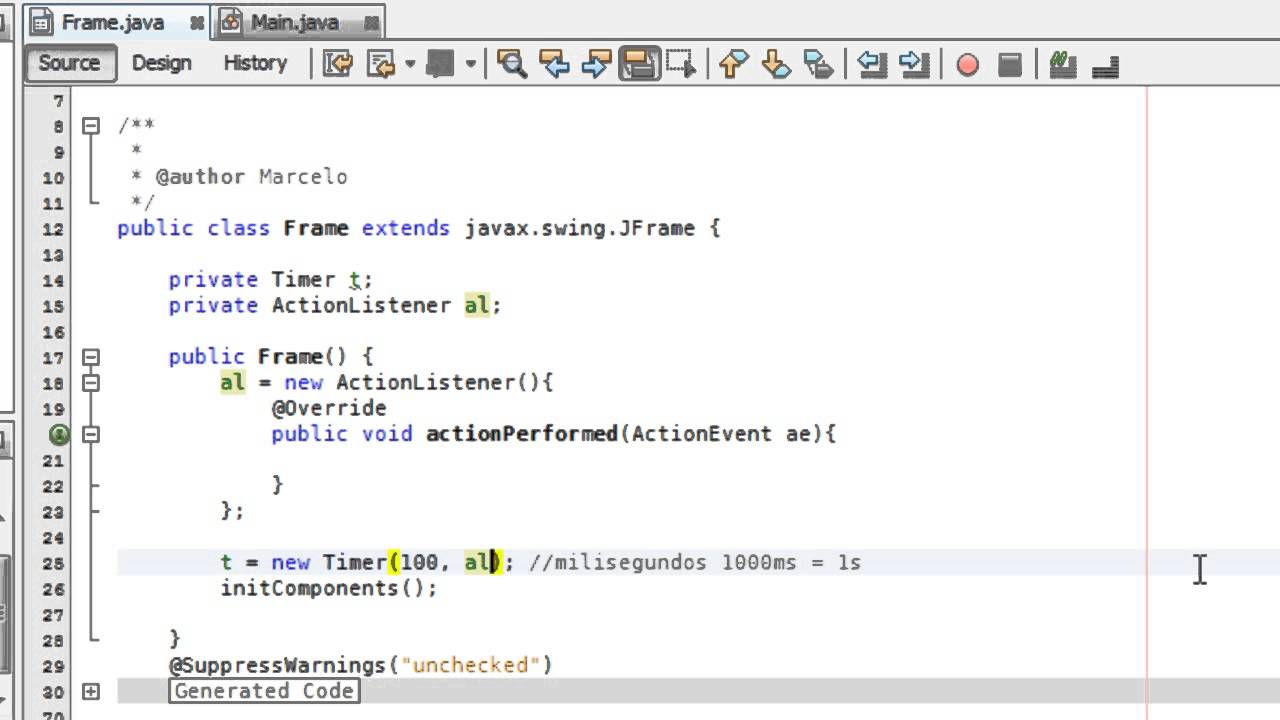 Tutorial 31 Java Timer Y Jprogressbar Youtube