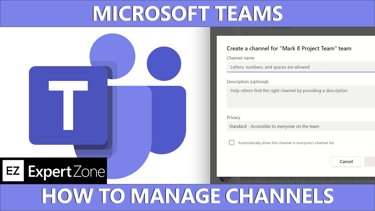 Microsoft Teams Managing Channels 101 Tips And Tricks Youtube