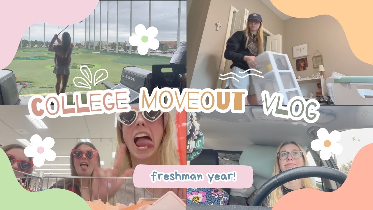 College Move Out Vlog Youtube