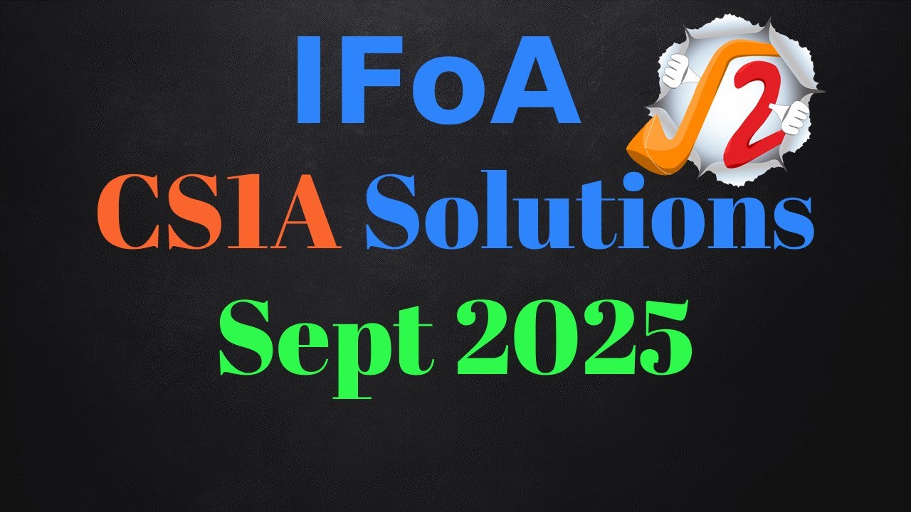 Ifoa Cs1a September 2025 Solution Youtube