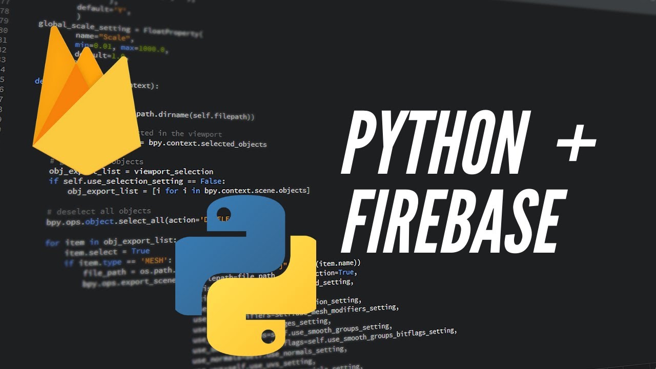 Python Firebase Real Time Database Crud Tutorial Youtube