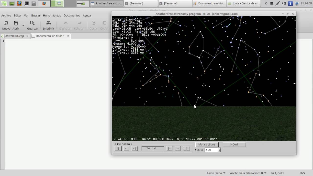 Astronomy Software Demo I Youtube