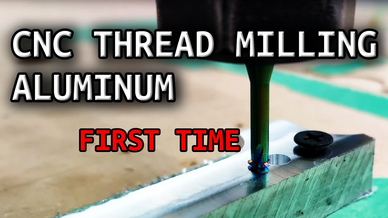 First Time Thread Milling Youtube