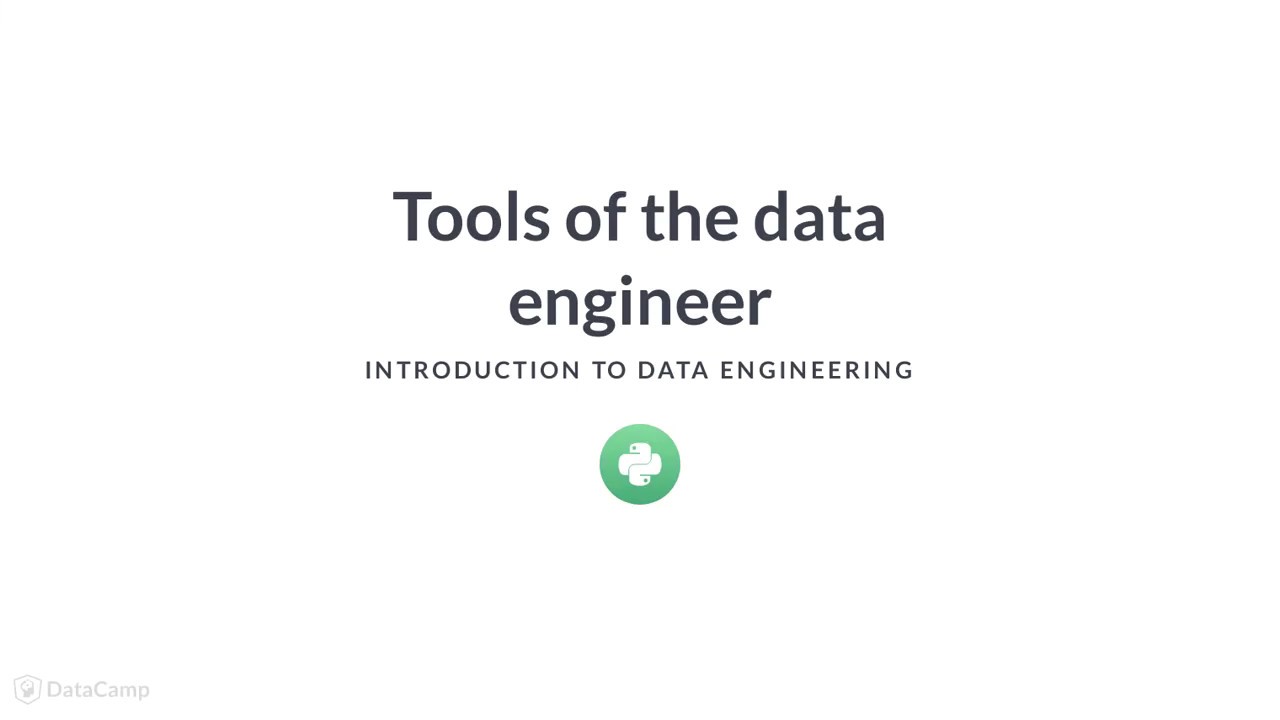 Python Tutorial Tools Of The Data Engineer Quadexcel