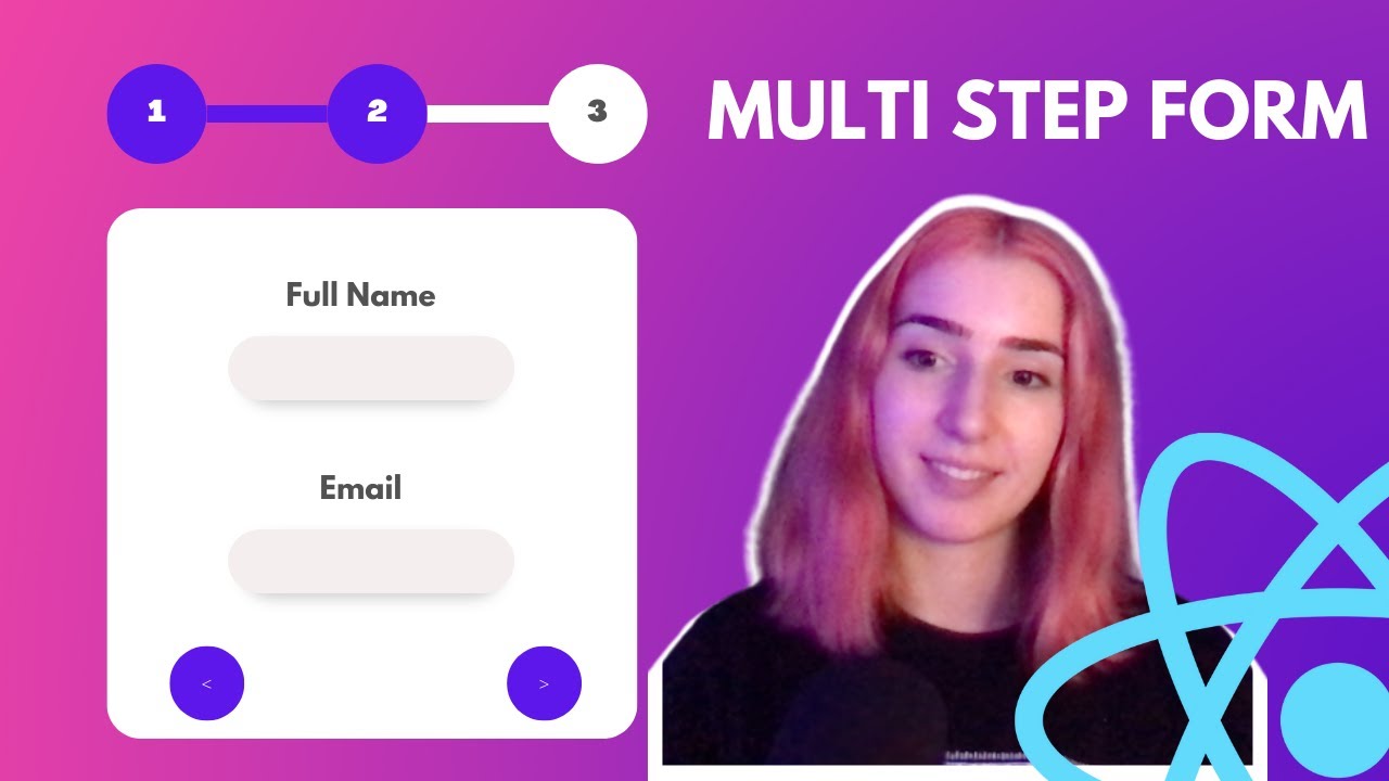 Multi Step Form React Youtube