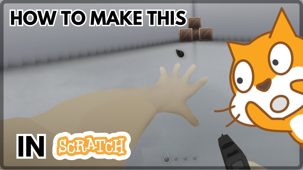 How To Make A First Person Shooter In Scratch Youtube