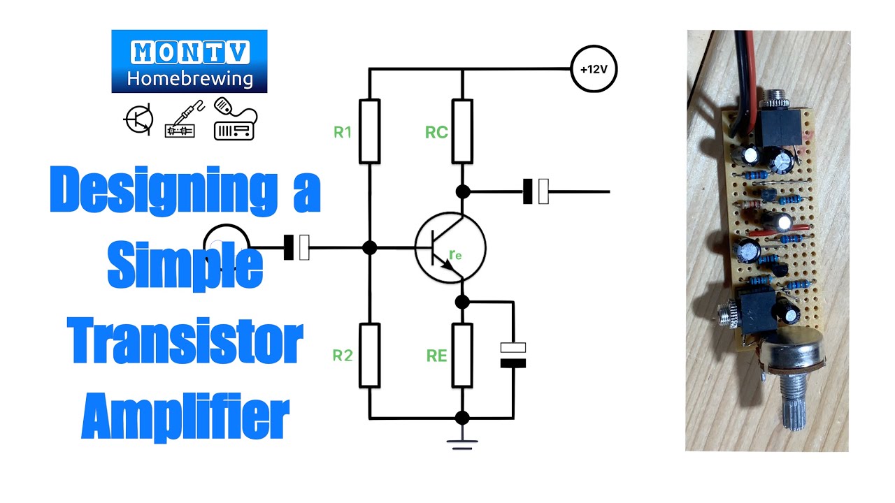 Basic Transistor Amplifiers Transistor As An Amplifier Eeweb