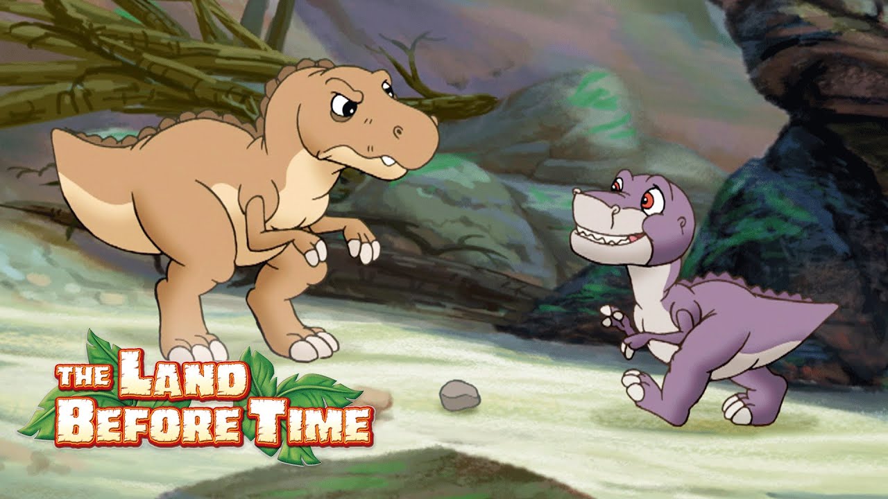 Making Friends With Sharpteeth The Land Before Time Youtube